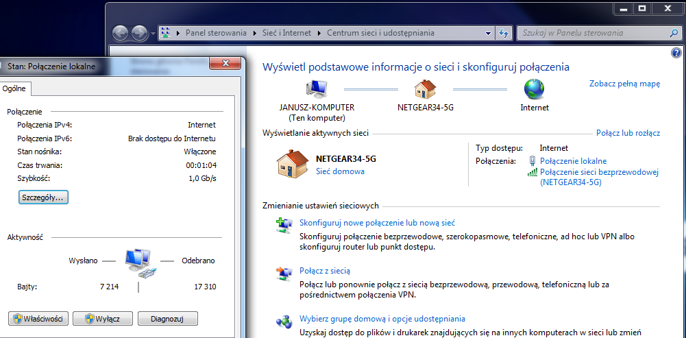 Brak internetu po Kablu, Wi fi jest. - Nasz Orange - 96469