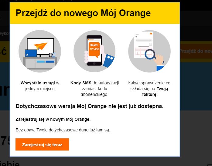 Bramka do wysyłki SMS-ów z nru Orange - Nasz Orange - 103619
