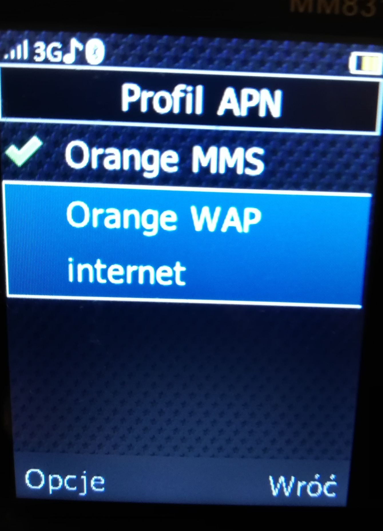 Rozwiązano: Internet w telefonie MAXCOM MM 330 - Nasz Orange - 113262