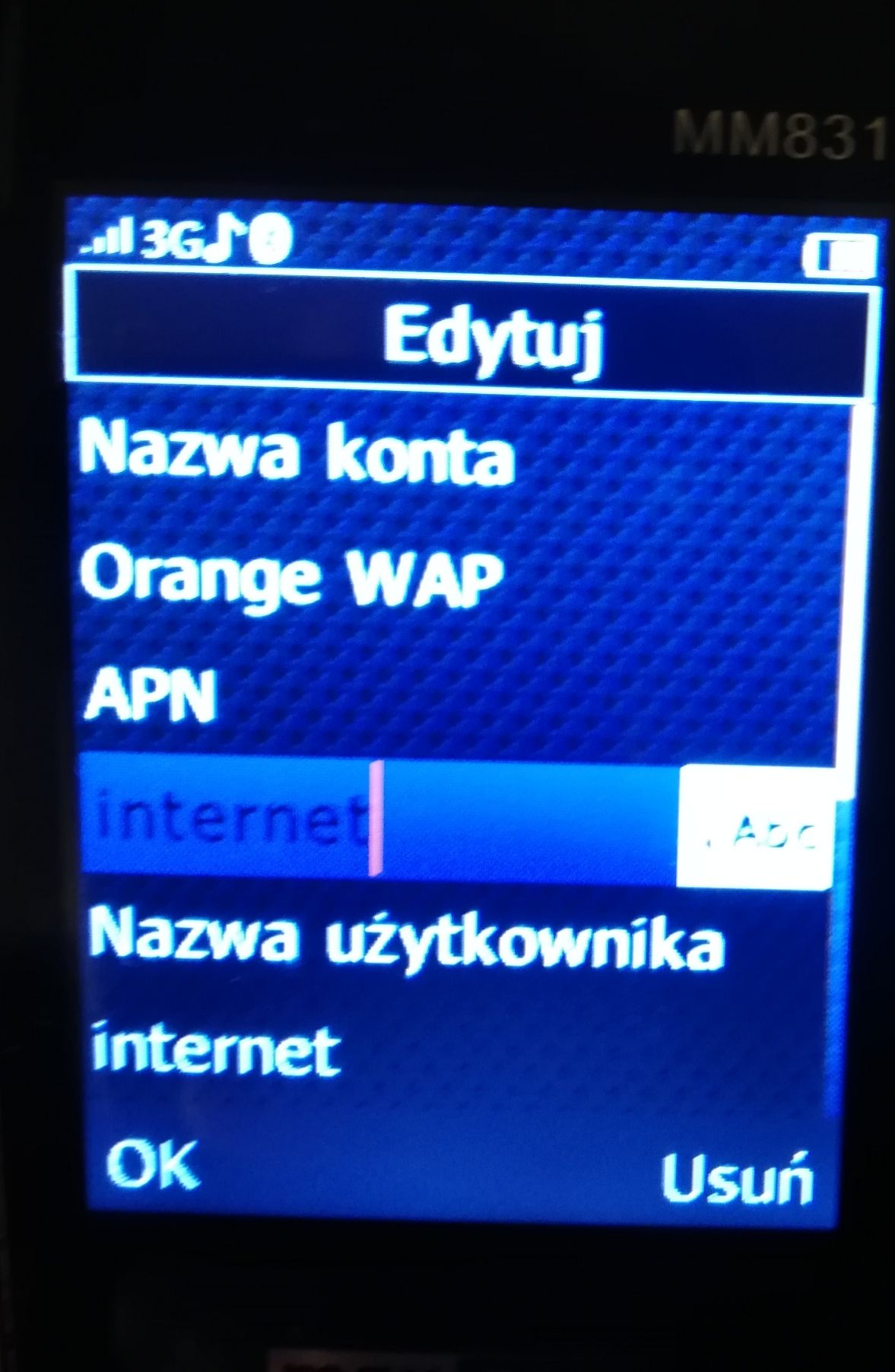 Rozwiązano: MaxCom MM831 jak ustawić Internet GPRS w Orange Free ...