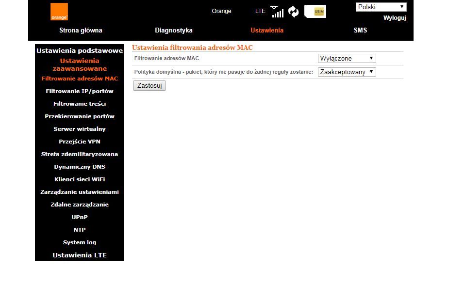 Rozwiązano: Flybox Sky - ciągle przerywanie połączenia - Nasz Orange ...
