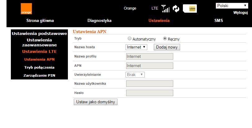 Rozwiązano: Flybox Sky - ciągle przerywanie połączenia - Nasz Orange ...