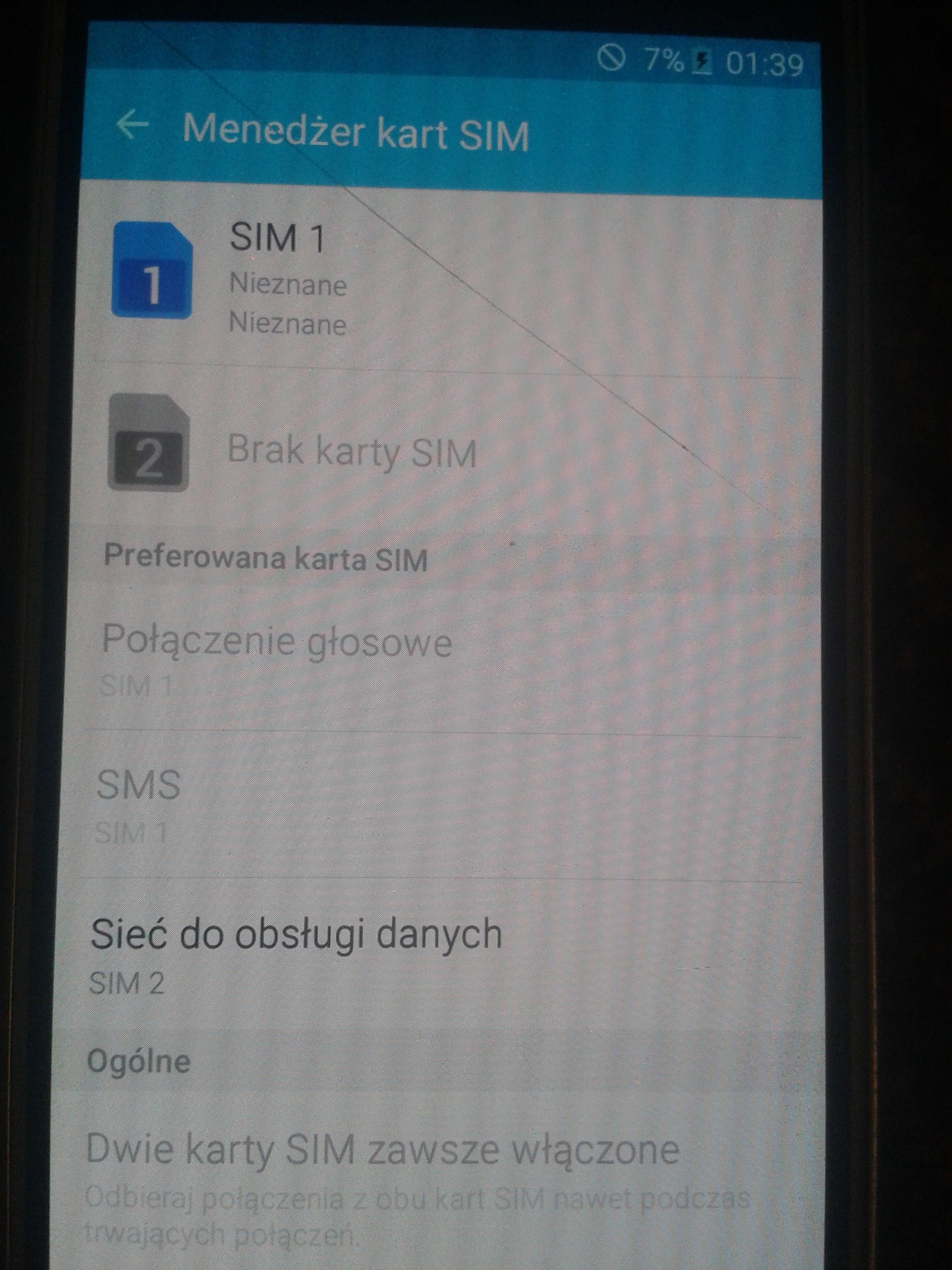 Telefon nie wykrywa żadnej karty sim *ikona przekreslone koło* - Nasz ...