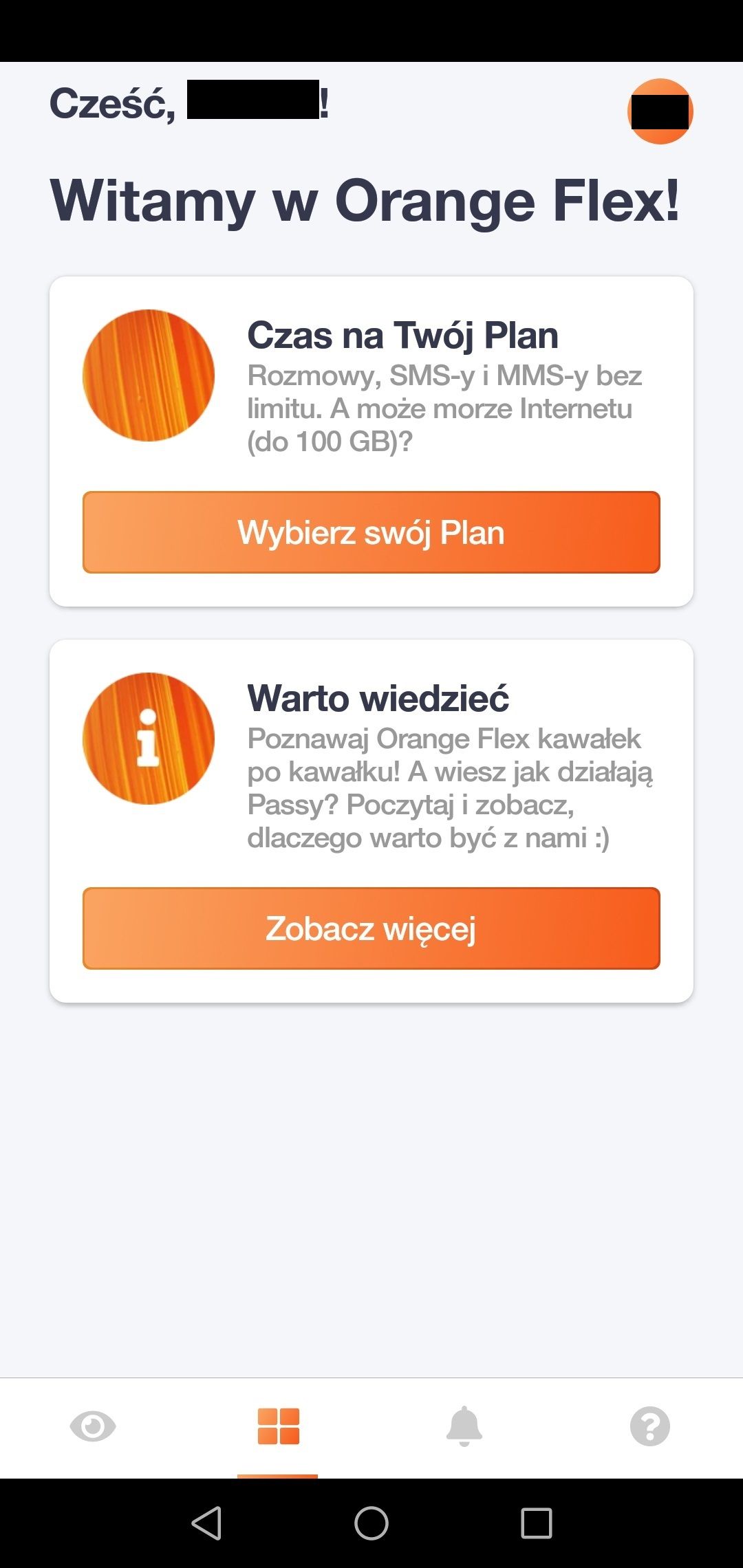 Przejście z Orange Abonament na Orange Flex - Nasz Orange - 138221