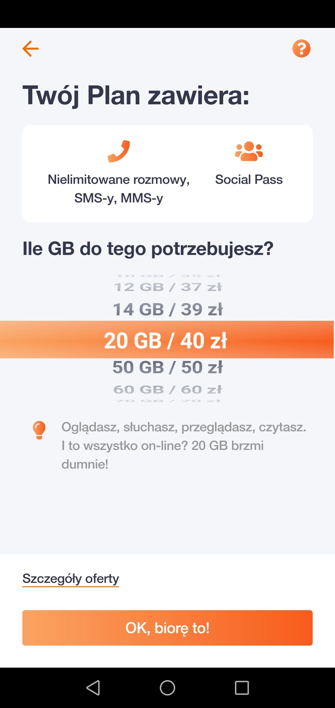 Przejście z Orange Abonament na Orange Flex - Nasz Orange - 138221