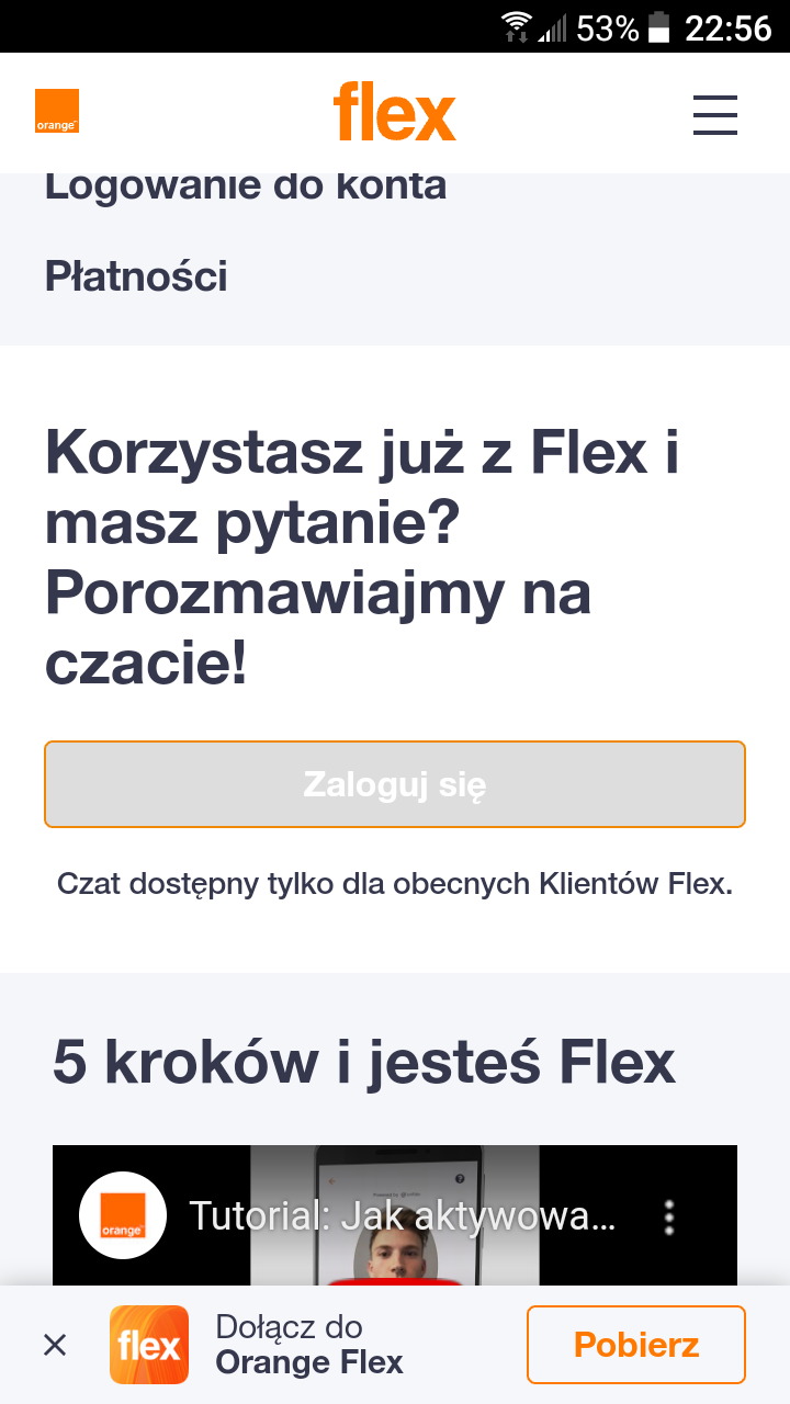 orange flex - doładowanie - Nasz Orange - 161118