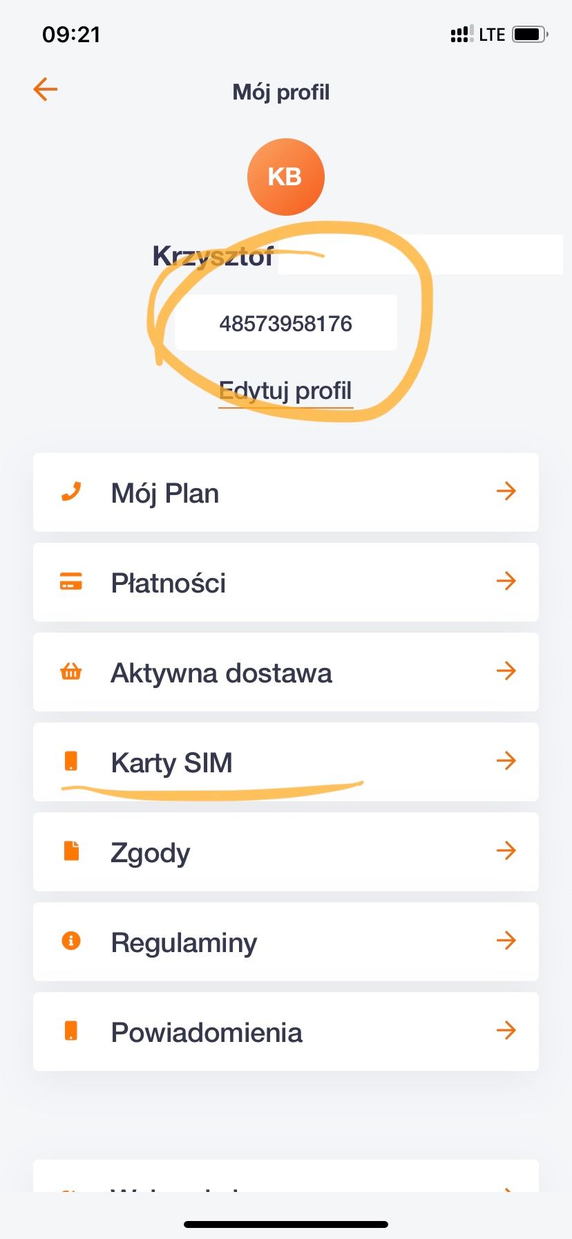 Zmieniamy numer w Orange FLEX! - Nasz Orange - 166048