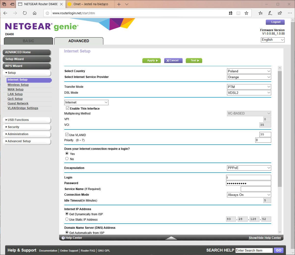 Jak skonfigurować modem/router Netgear D6400 pod Neostradę 80? - Nasz ...