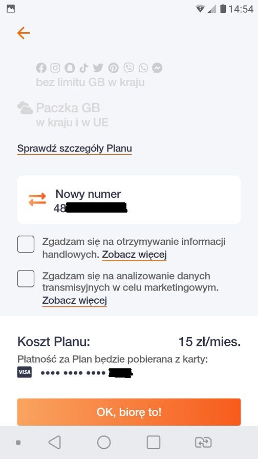 Flex Rodzina - Dodatkowy numer Plan 15 - Nasz Orange - 174261