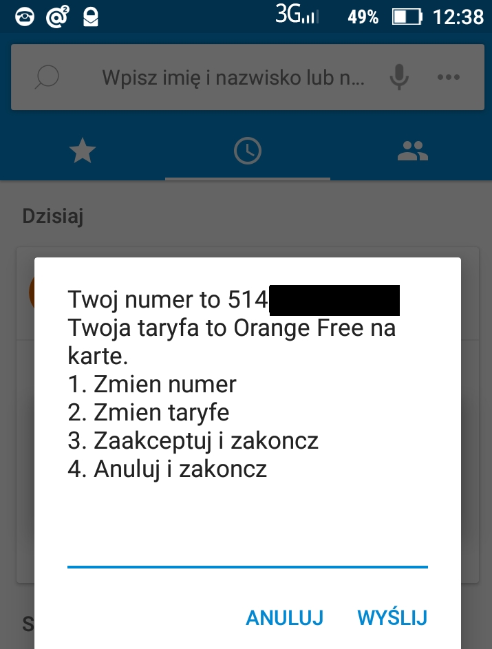Rozwiązano: Zmiana numeru telefonu w ofercie na kartę bez wyzerowania pakietu cyklicznie ...