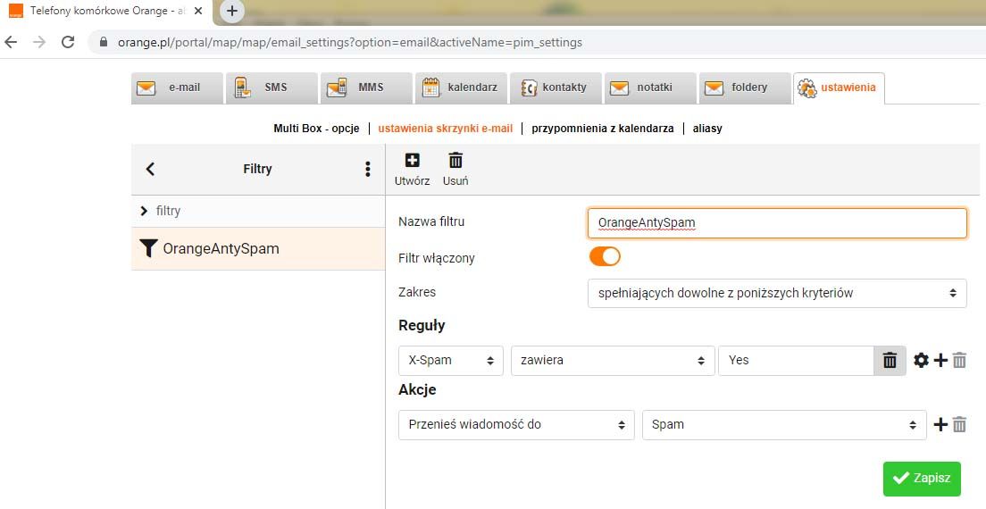 Folder smap w multibox - Nasz Orange - 225100