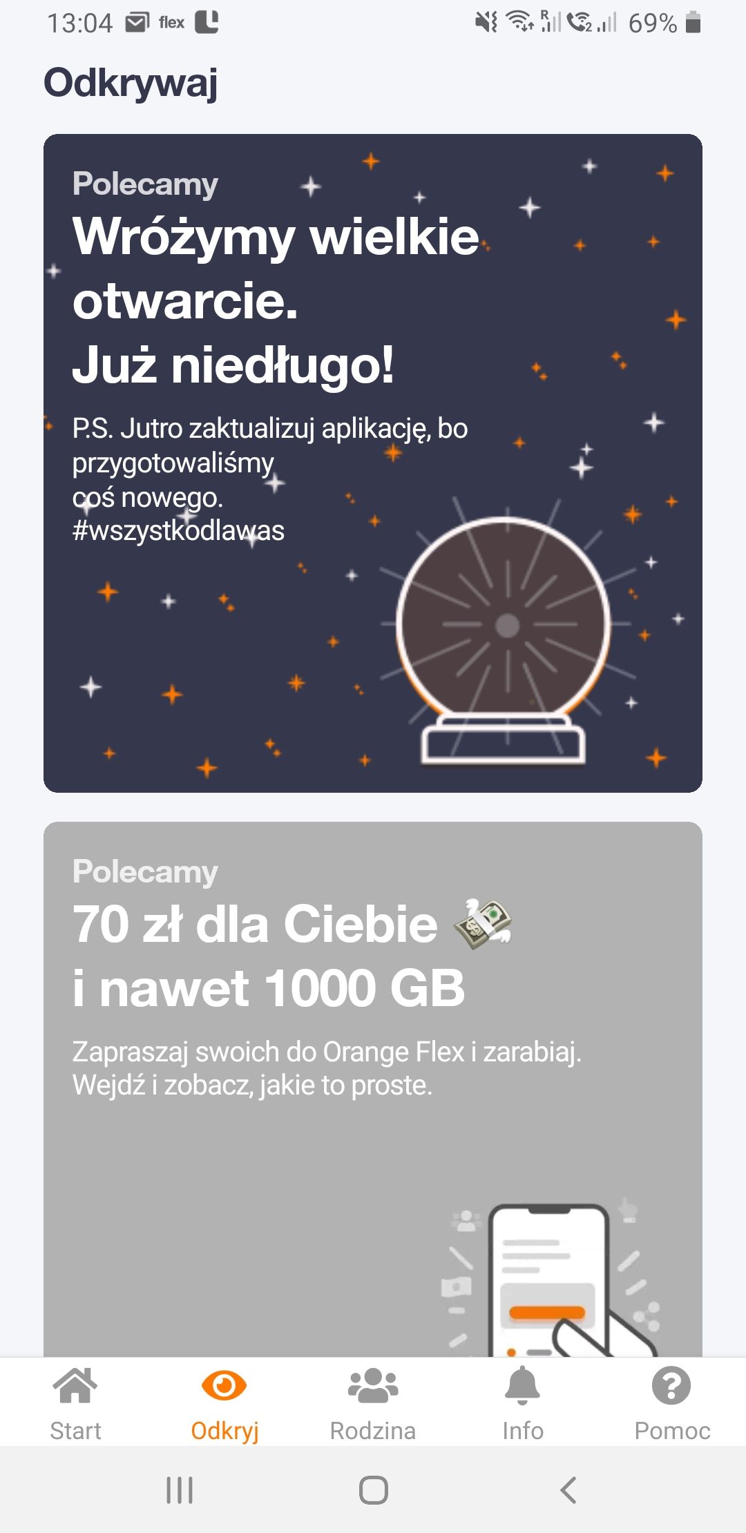 Coś nowego w Orange FLEX – Strona 3 - Nasz Orange - 240210