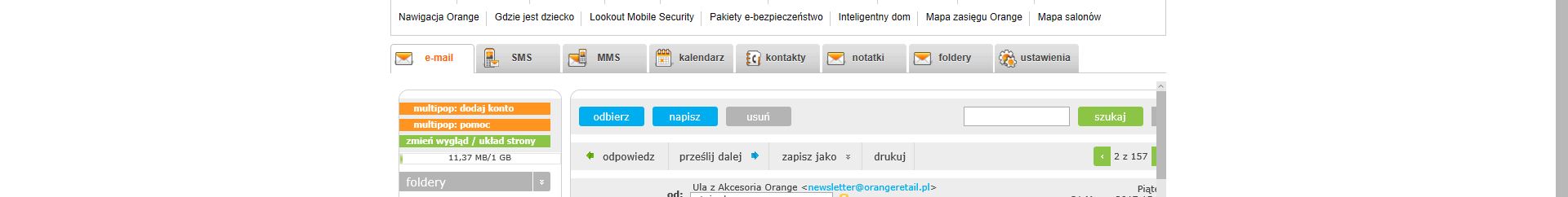 kiepskie skalowanie okna Multibox na stronie www.orange.pl - Nasz ...