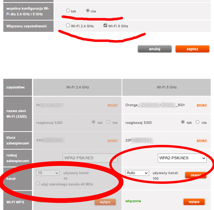 Rozwiązano: Orange Funbox 6 - wifi