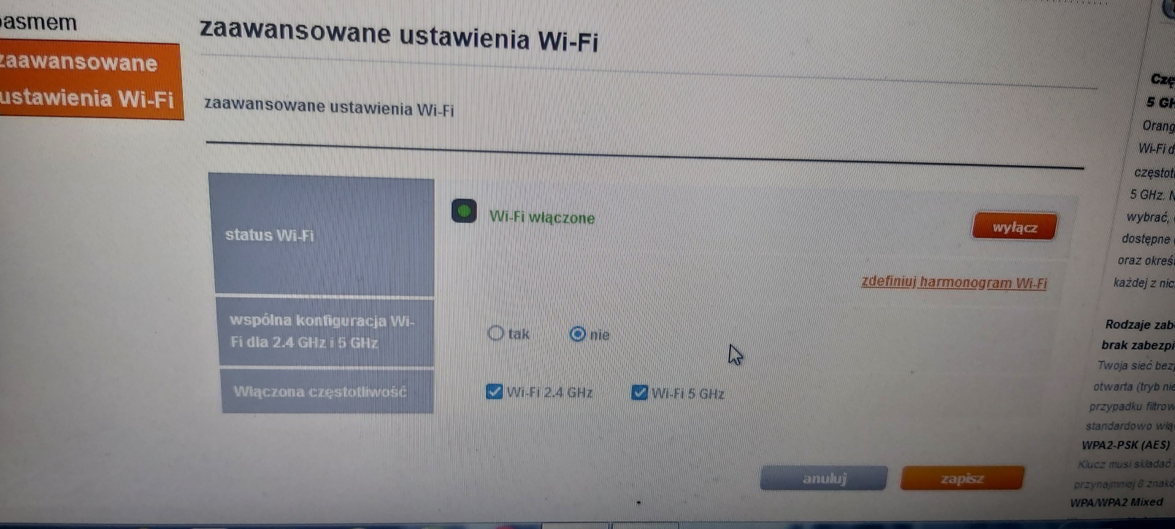 Rozwiązano: funbox 6 i 2,4 GHz - Nasz Orange - 271910