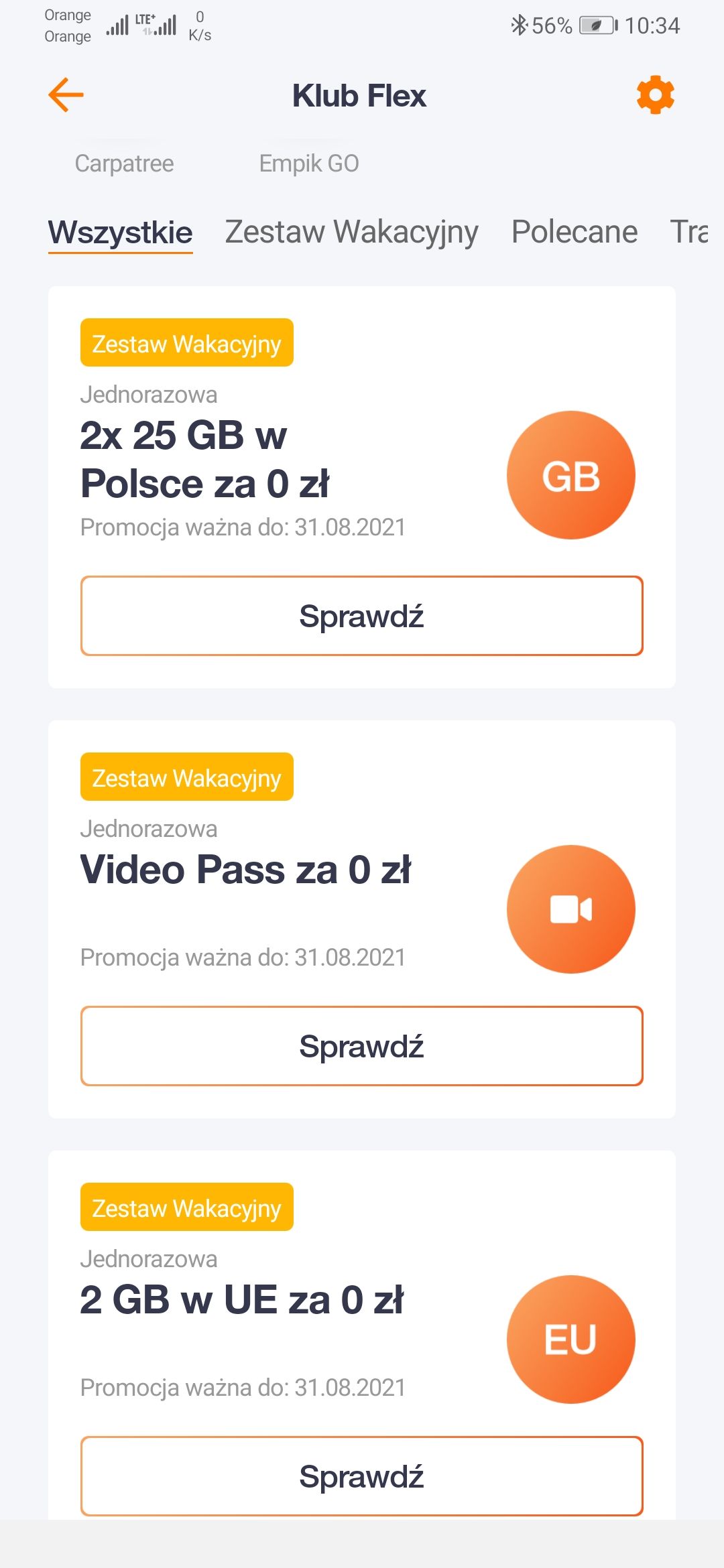 Klub Flex – Strona 4 - Nasz Orange - 209538