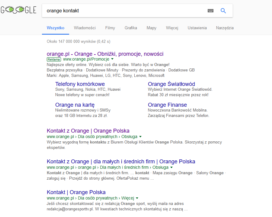 Kontakt z Orange - nowa strona www.orange.pl/kontakt - Nasz Orange - 30637