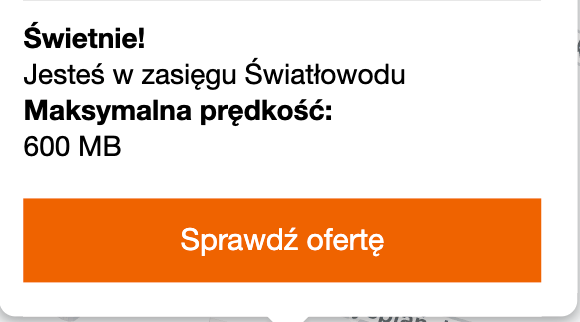 Światłowód w przylegającym domu, podłączenie Bydgoszcz - Nasz Orange ...