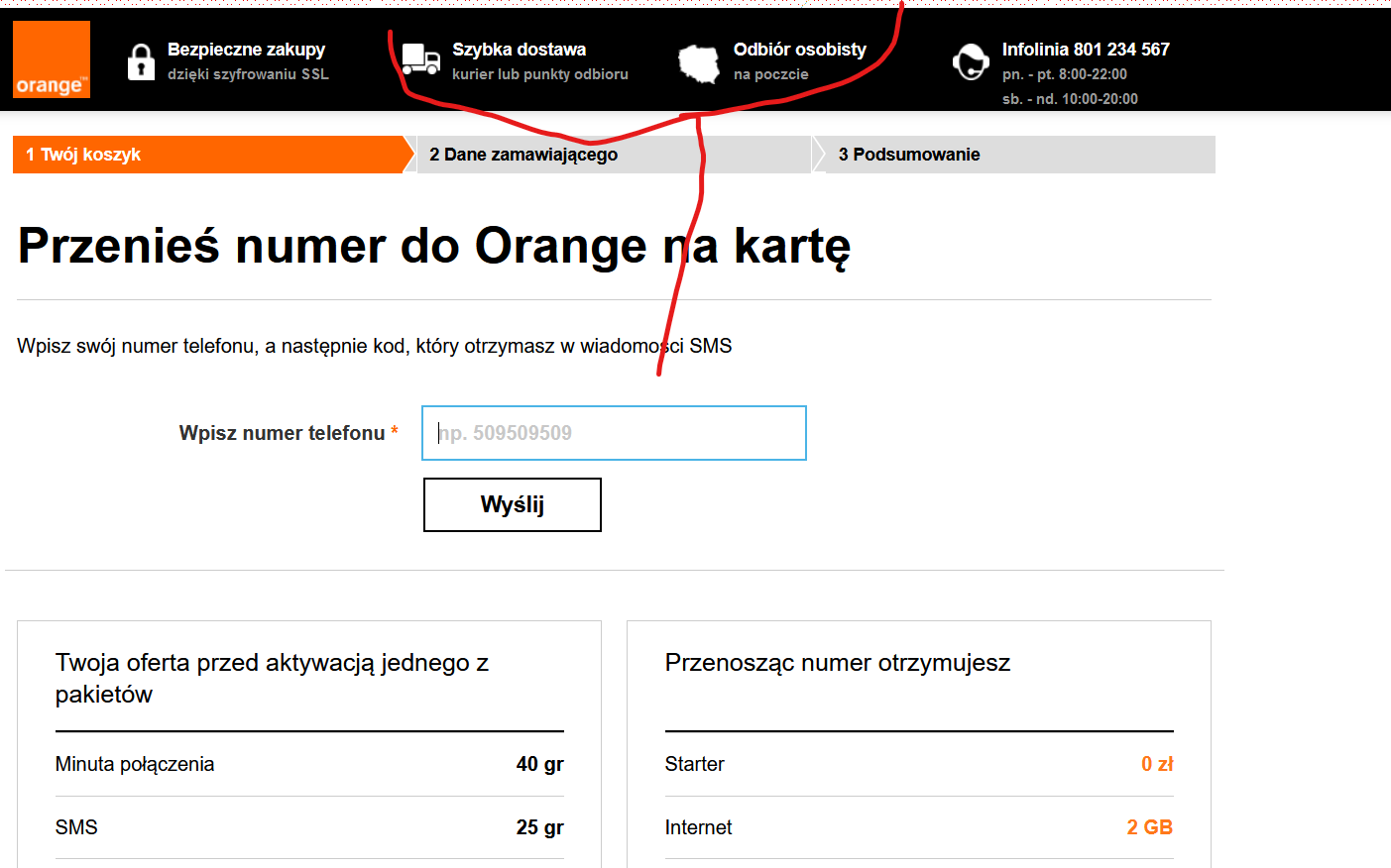 Przeniesienie numeru przez niepelnoletnia osobę. – Strona 2 - Nasz Orange - 316742