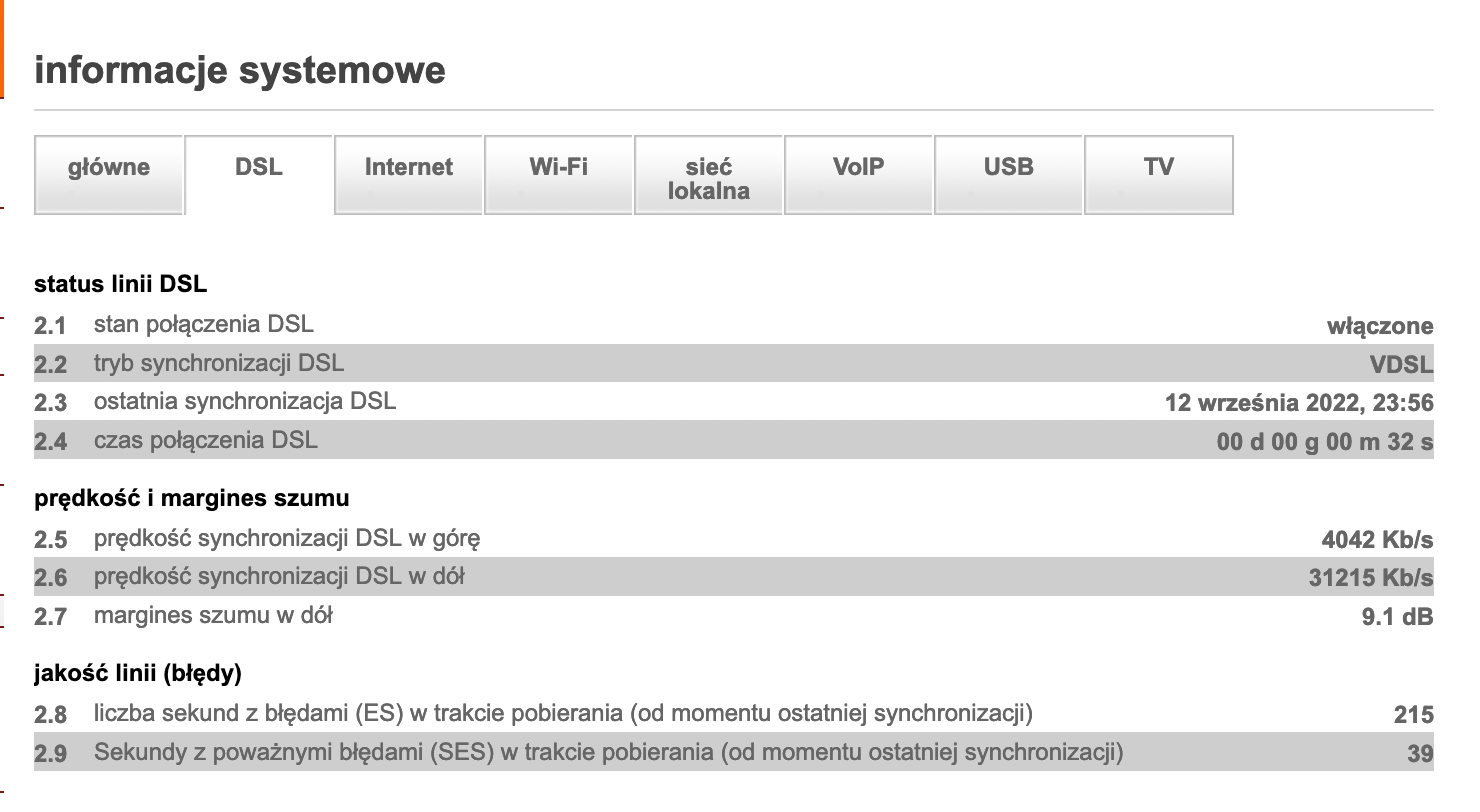 Ciągłe problemy z dostępem do sieci – Strona 2 - Nasz Orange - 328027