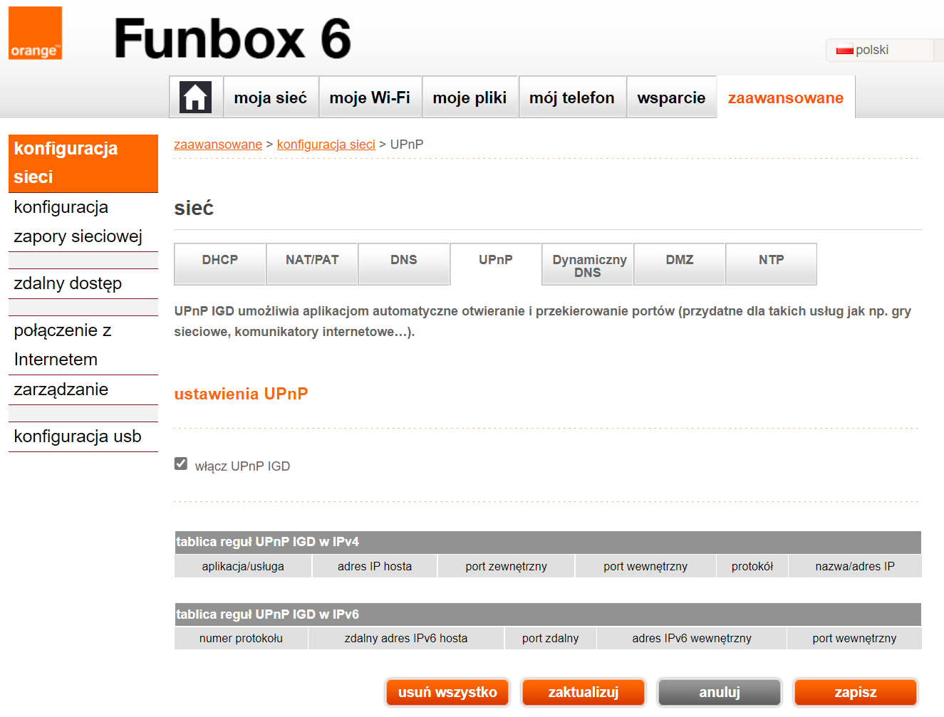 Rozwiązano: FunBox 6 - możliwości konfiguracji - Nasz Orange - 329438