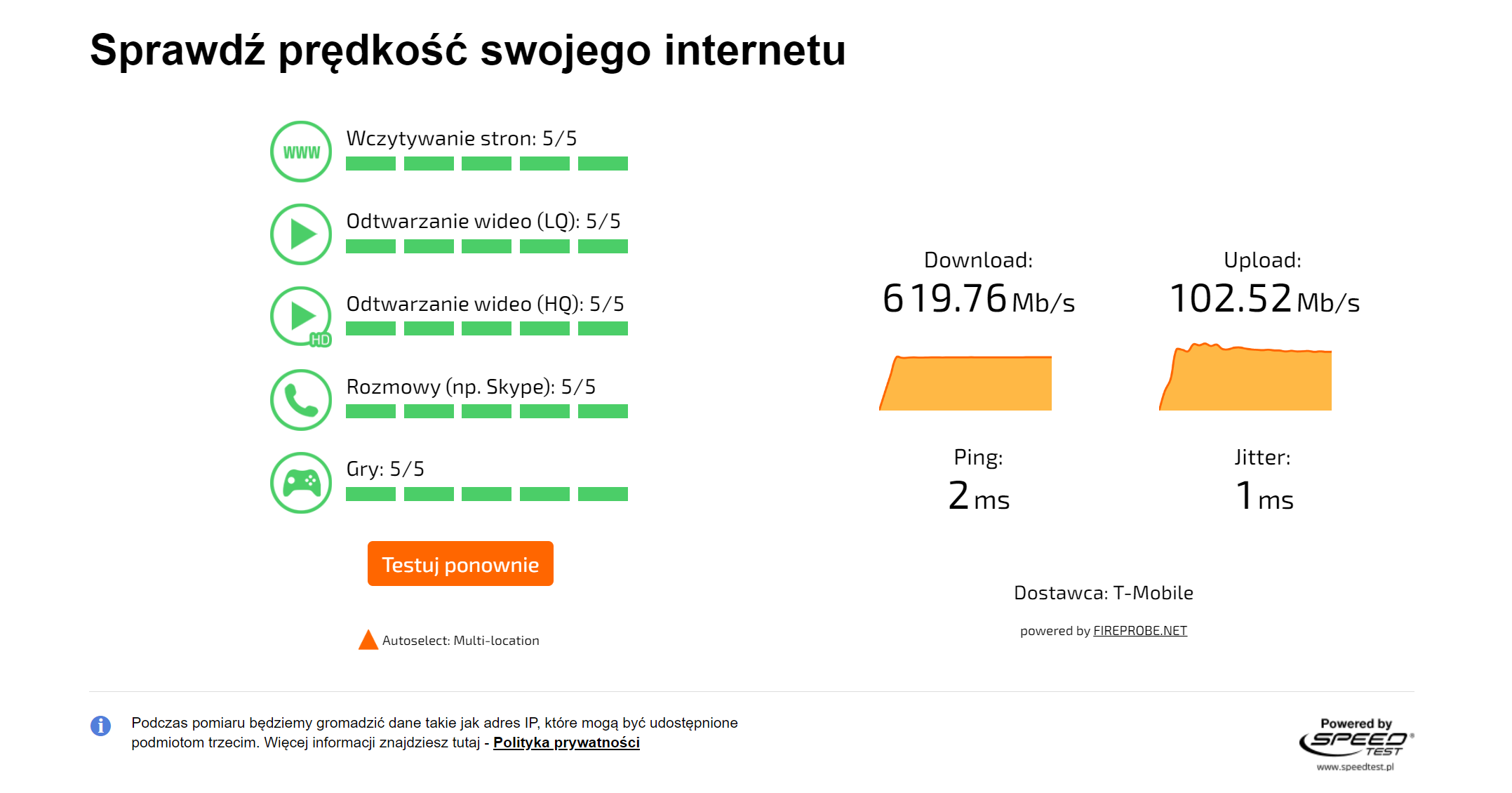 Orange Światłowód Niestabilny internet – Strona 3 - Nasz Orange - 330431