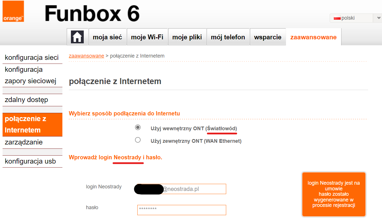 Orange swiatlowod - Nasz Orange - 331653