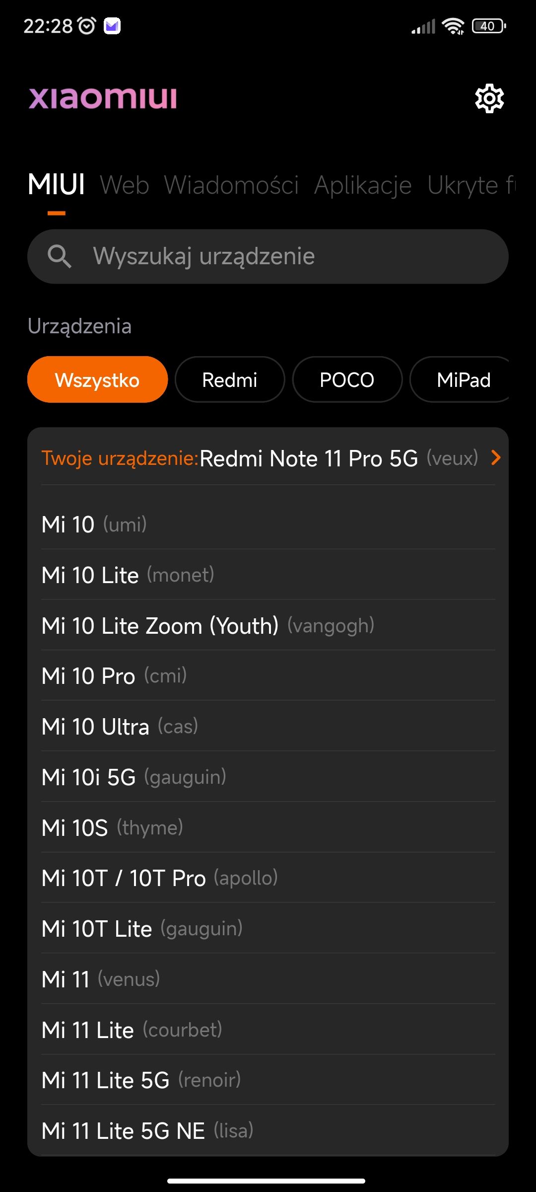 Redmi note 11 pro 5g Odblokowanie bootloadera – Strona 2 - Nasz Orange ...