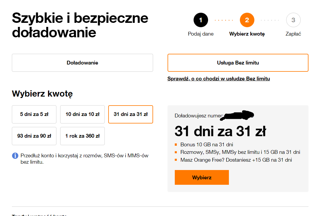 Rozwiązano: Nie aktywowało pakietu – Strona 3 - Nasz Orange - 336620