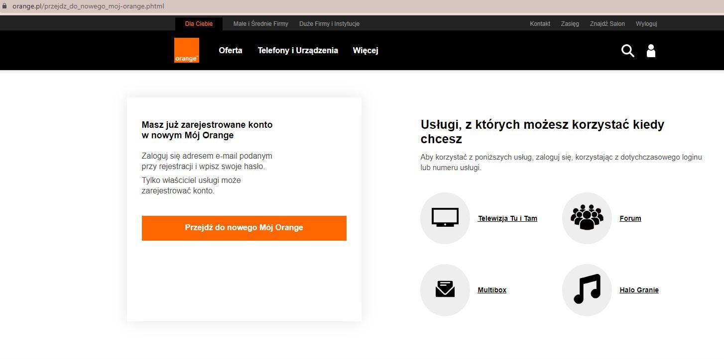 Jak sie zalogować do Multiboxa Orange - Nasz Orange - 338606