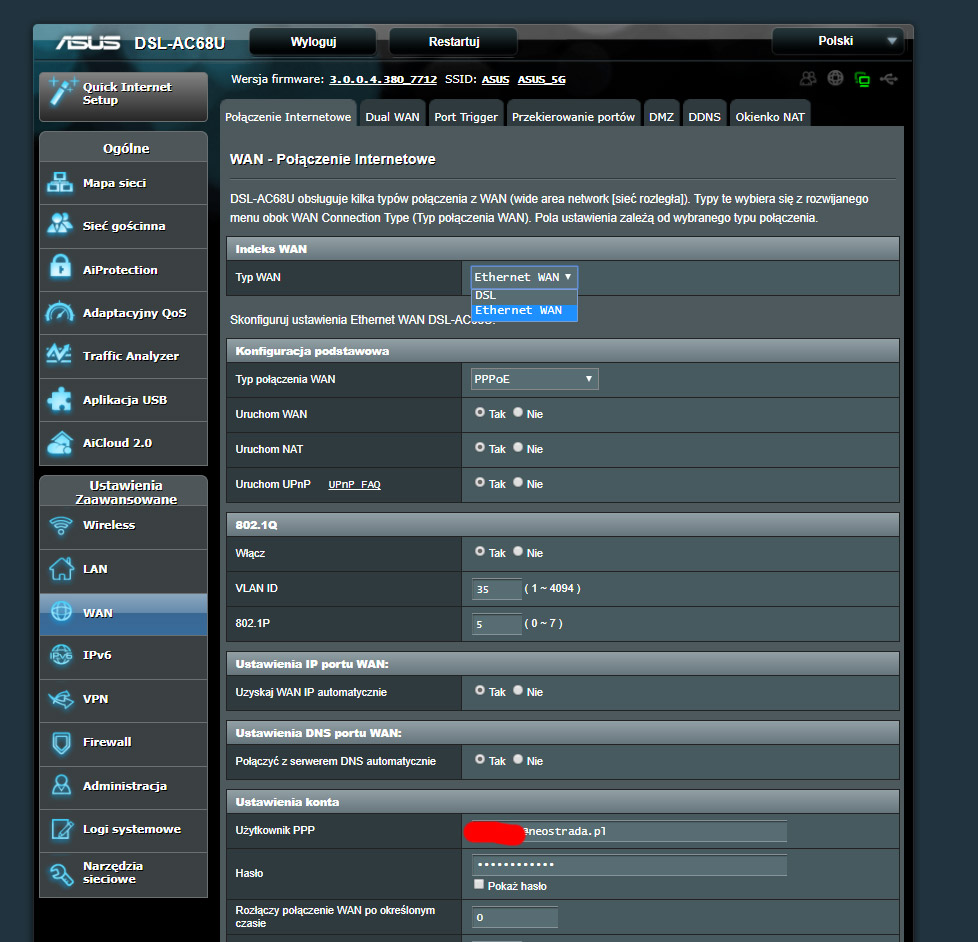 Asus dsl-ac68u i IPTV konfiguracja? – Strona 4 - Nasz Orange - 44904